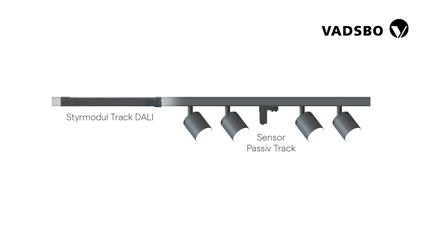 Sensor Passiv Track Vit – Vadsbo LightTech AB